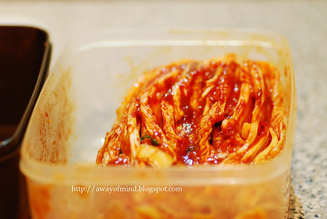 Awayofmind Bakery House: Homemade Kimchi (Fermented Korean Banchan)