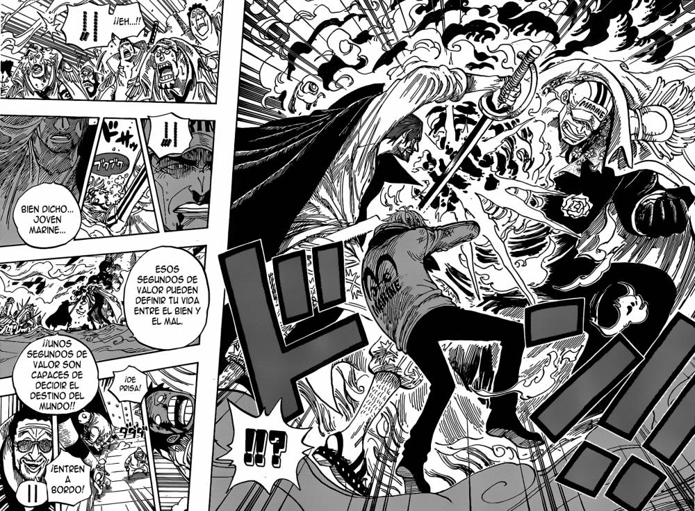 One Piece Manga Capitulo 579. Segundos de valor ~ ParaisoGrandLine