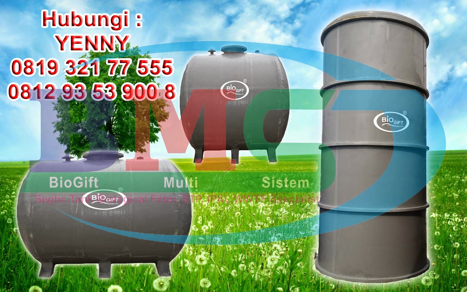 BioGift Multi Sistem: TANGKI SOLAR