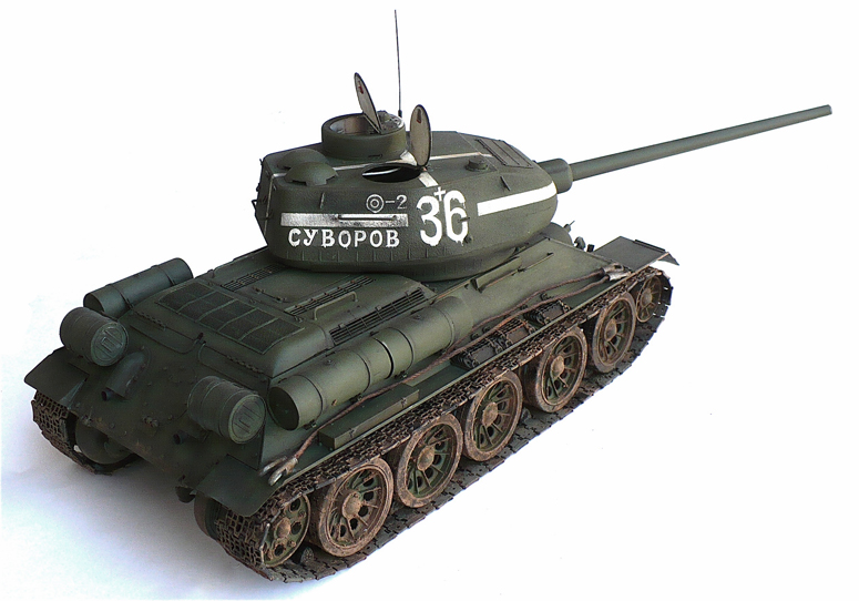 The Great Canadian Model Builders Web Page!: T-34/85 Model 1944
