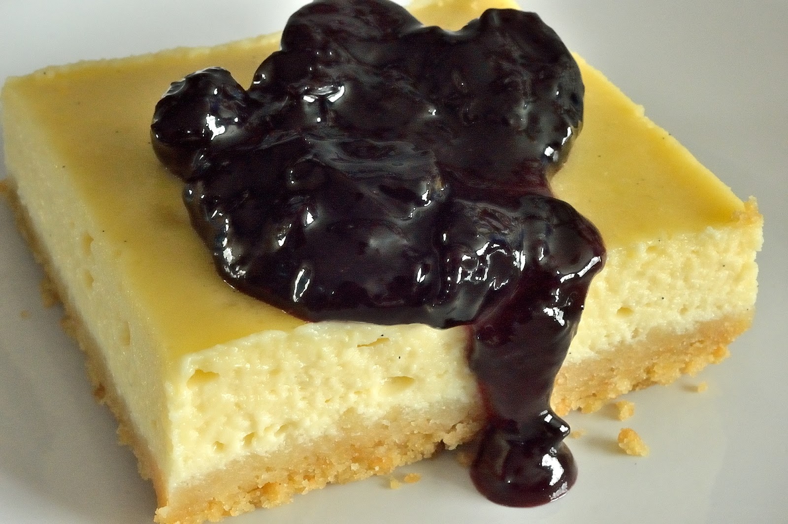 Vanilla Cheesecake Traybake - Great British Bloggers Bake Off Week 4 ...