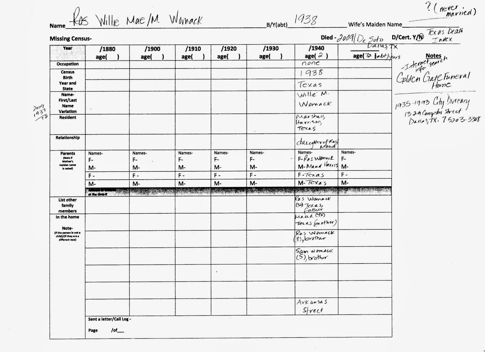 The Black Tree: The Life of Willie Mae Womack - Daughter of Ras Womack ...