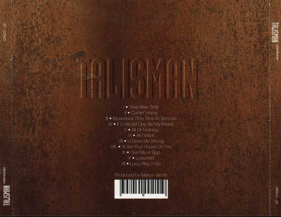 Hard rock - Melodic Rock - AOR: Talisman - Genesis (1993)