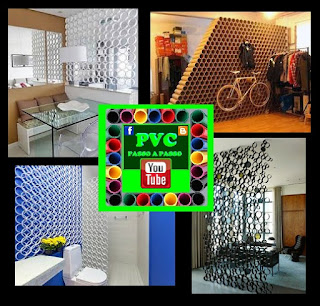 PVC PASSO A PASSO: Divisórias Incríveis de PVC Amostras Divisória ...