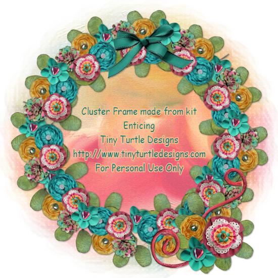 Cathy's Clusters: Enticing Cluster Frame