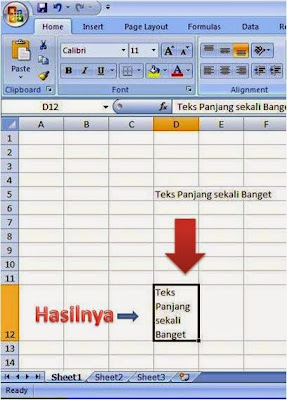 Cara Mengatur Dan Menggunakan Fungsi Fasiliitas Wrap Text Pada Ms ...