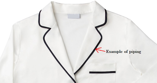 Difference Between Binding and Piping in Garments