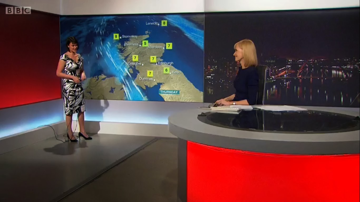 UK Regional News Caps: Gillian Smart - BBC Reporting Scotland Weather