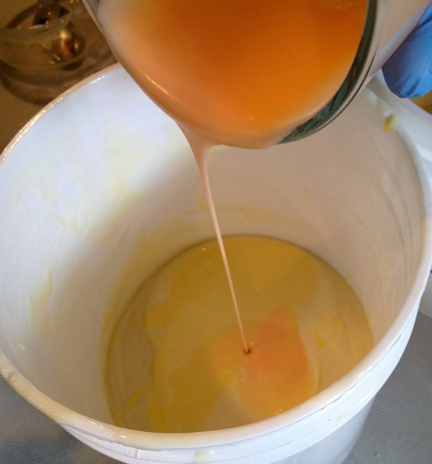 Soap Lily: Three soaps from one batter!