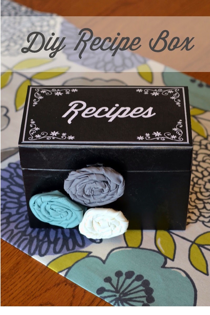 Digital Designs Scrapbooking DIY Recipe Box