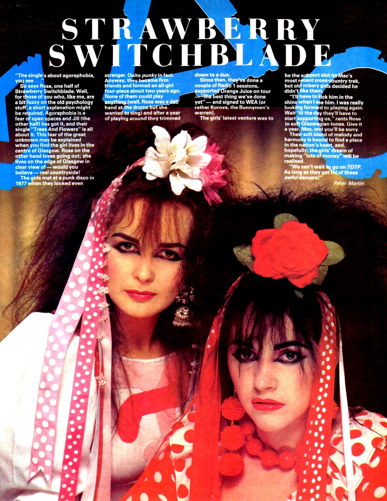 Lansure's Music Paraphernalia: STRAWBERRY SWITCHBLADE