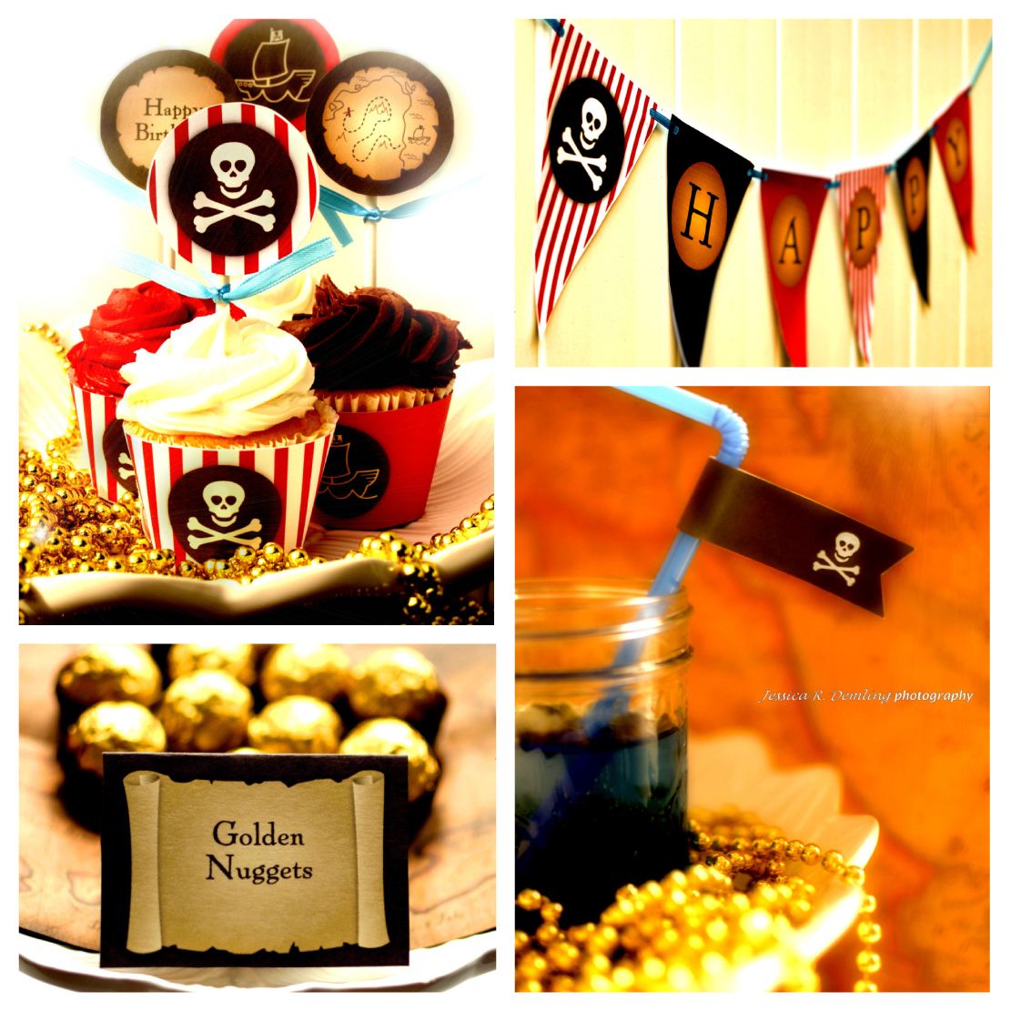 Pirate Party theme | My Party Design Blog