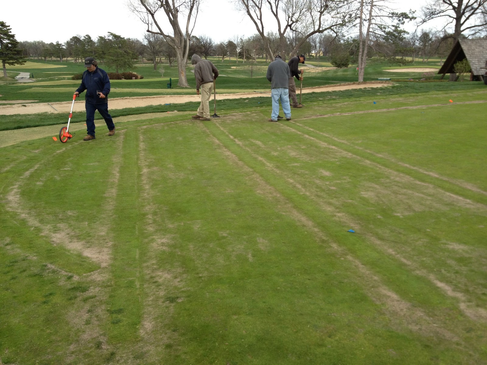 Wichita Country Club Golf Course Management: Greens Drainage Installation