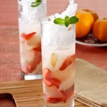 Cara Membuat Es Leci Strawberry | aneka resep makanan