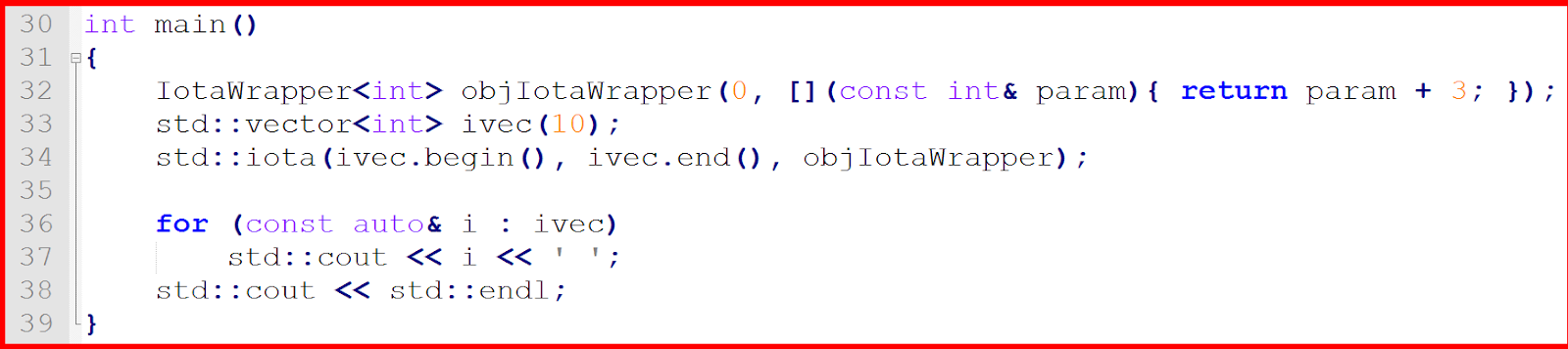 Algorithm | std::iota ~ C++ Learning Tutorials