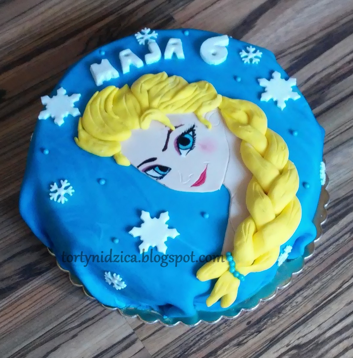 Torty artystyczne- Nidzica, Mława: Tort Elsa.