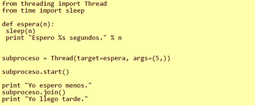 Programación con Hilos en Python