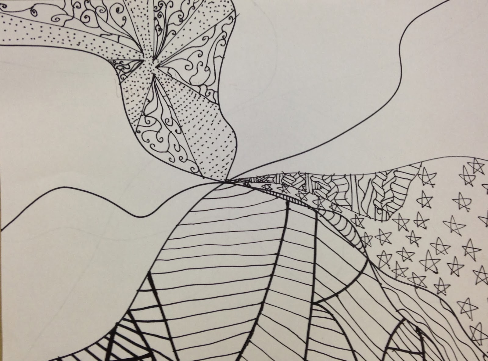Art Room Blog: 5th grade Zentangle Explosion Box