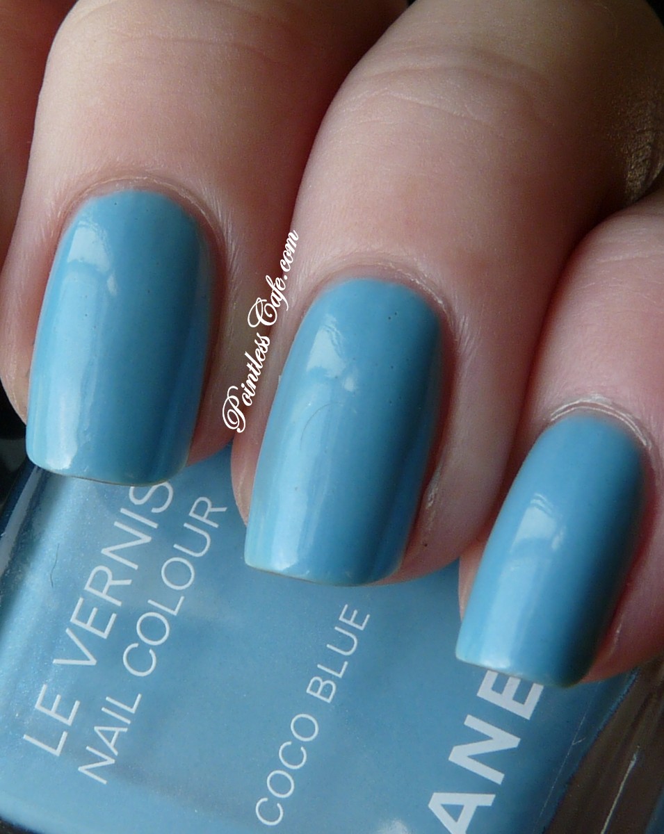 Chanel Coco Blue - Swatches and Review | Pointless Cafe