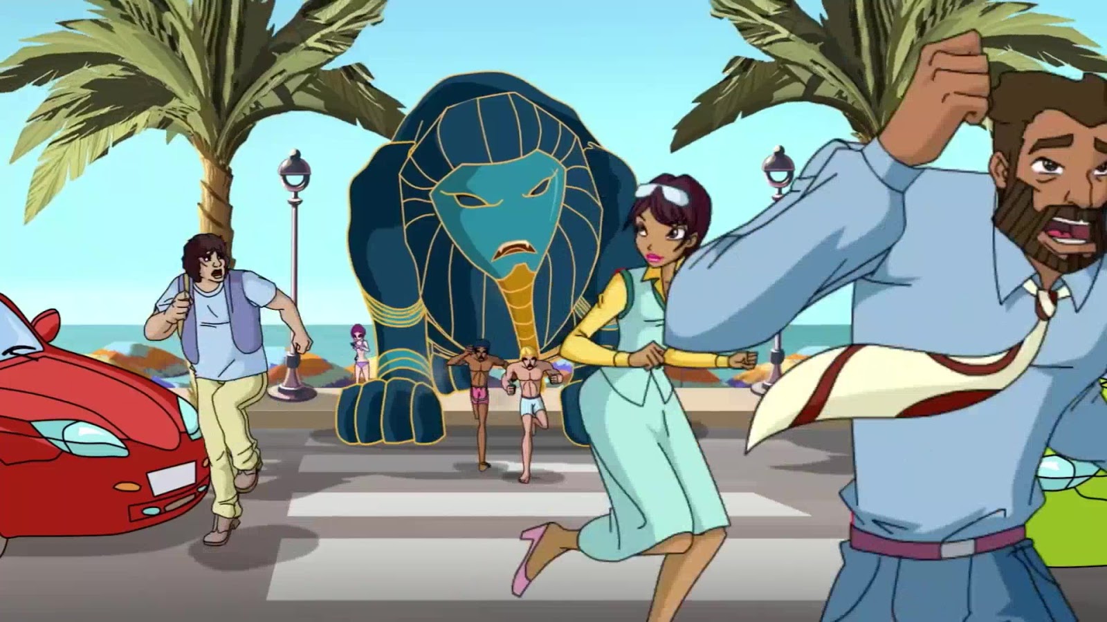 Resumen e imágenes Winx Club episodio 8 "Attack of the Sphinx" 6º ...