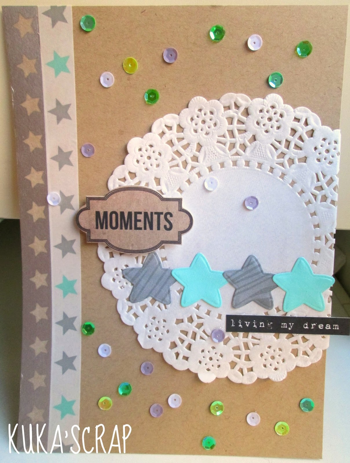 Kuka'scrap: Scraplift II : Tarjeta de estrellas