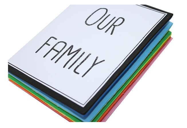 Mummy Darling Precious Petal: DIY Lift the flap kids book