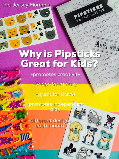 Let's Review Pipsticks Sticker Subscriptions! | The Jersey Momma