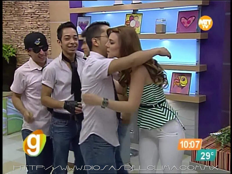 Las diosas del clima: Briana Chavez en Gente Regia