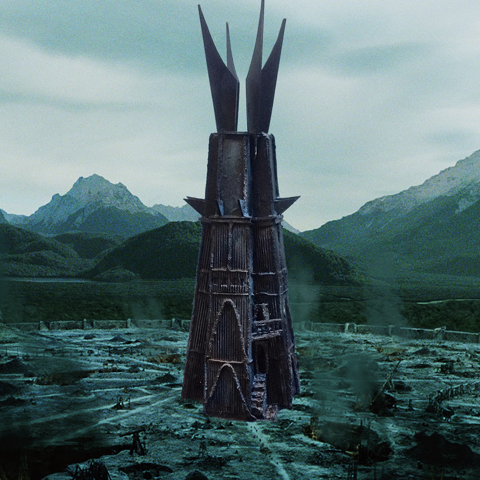 El infierno es un lugar seguro.: Torre de Orthanc.