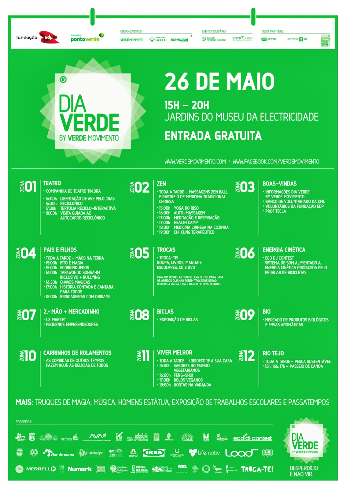 Ex Nihilo = Do Nada: O programa do Dia Verde já está disponível!