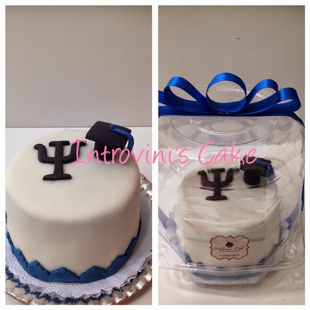 Introvini's Cake: Mini bolo Psicologia