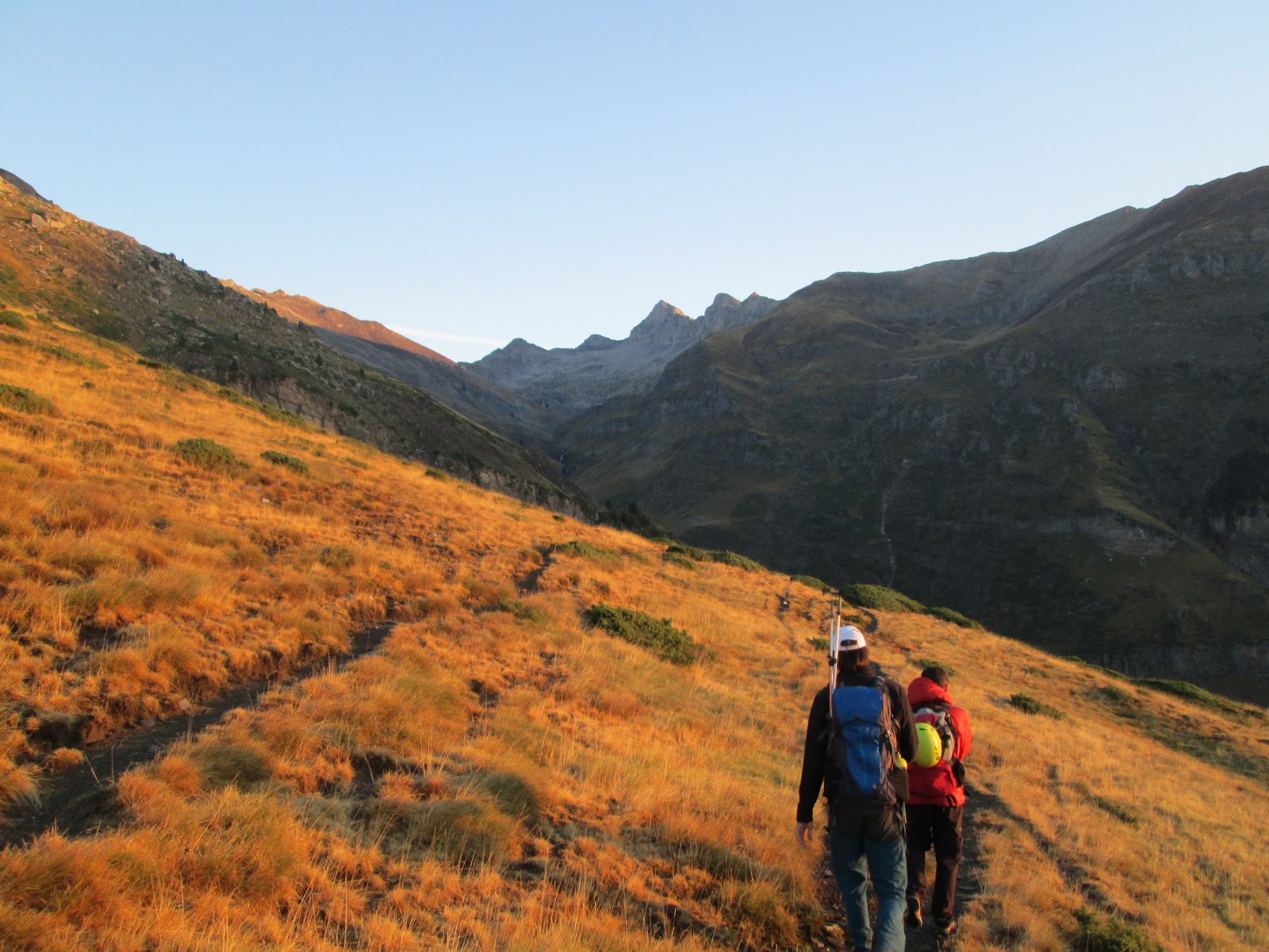 Traçant Somnis: Eriste Central, Eriste Nord i Eriste Sud.