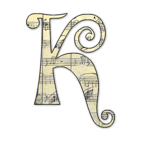 Precioso Alfabeto con Partituras Musicales. - Oh my Alfabetos!