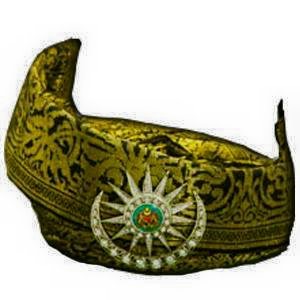 CARITO MINANGKABAU BARU & LAMO: DESTAR " DANDAM TAK SUDAH" MAHKOTA RAJA