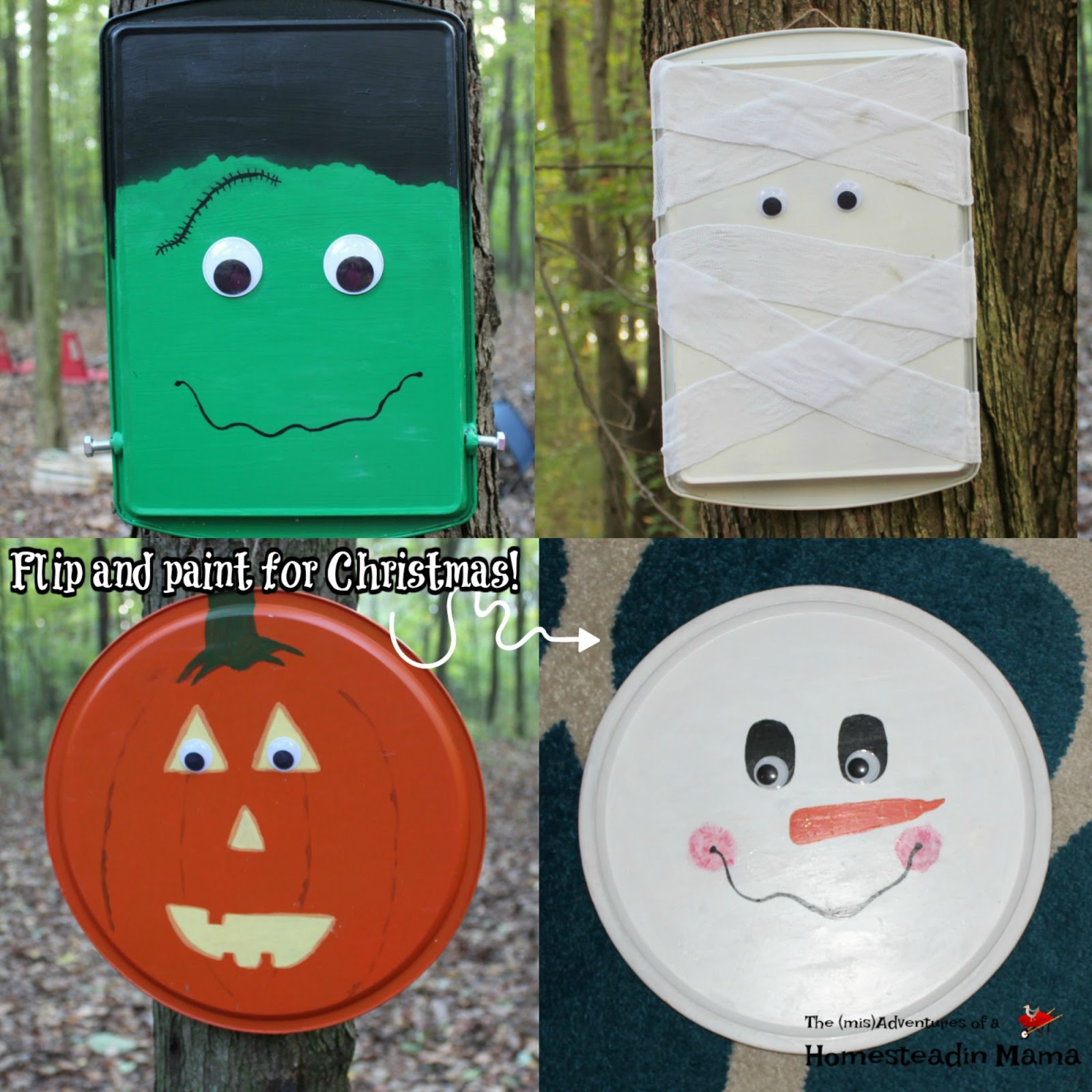 Halloween Cookie Sheet Crafts (with a bonus!) - The (mis)Adventures of ...