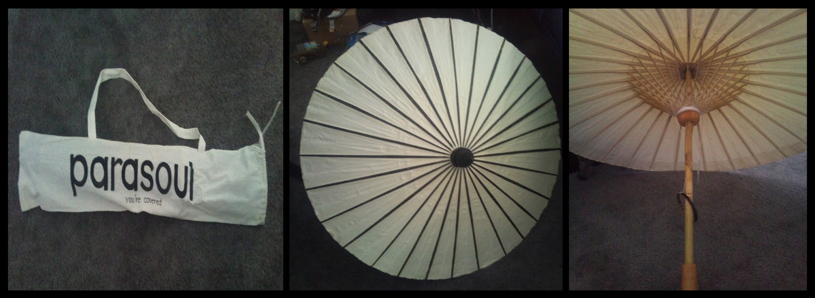 Tiny Little Bubbles: Parasols and fans - in case it's hot hot hot.....