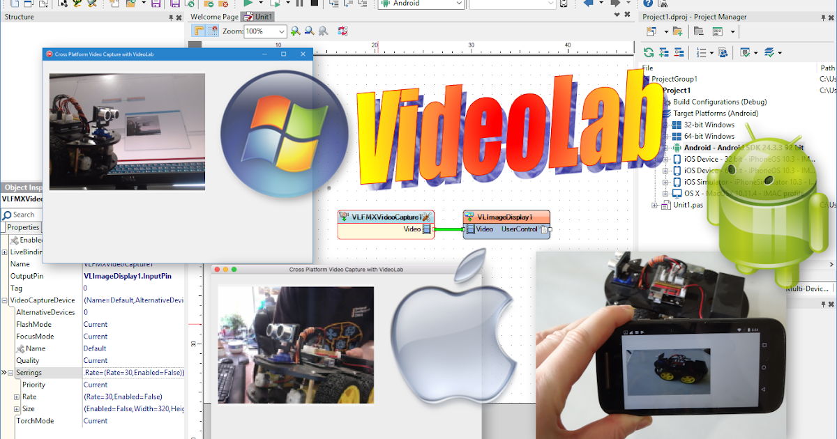 Mitov Software: VideoLab, VisionLab and BasicLab now support Cross Platform Video Capture in ...