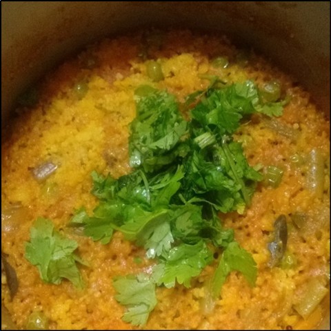 Kodo Millet Vegetable Bhath