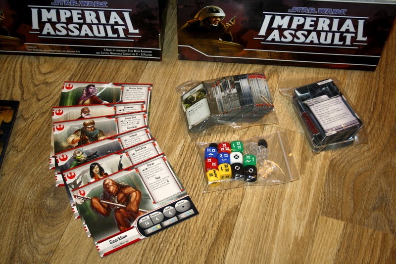 The Art of War: Imperial Assault, and some quick "Opening the Box" pics