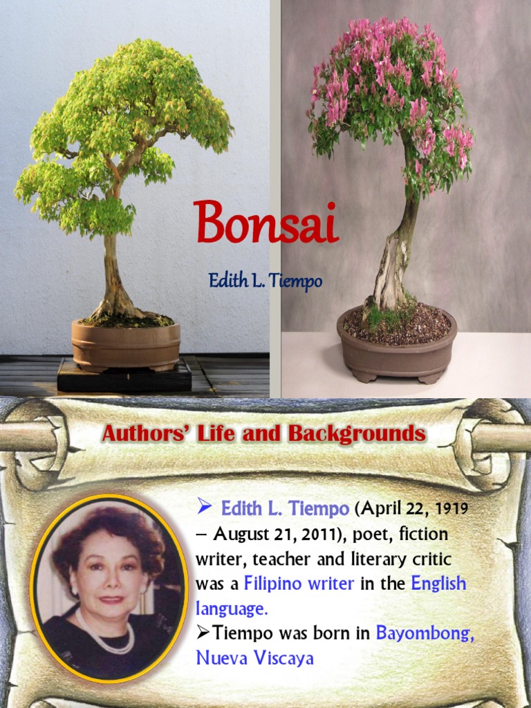 bonsai by edith tiempo - philippin news collections