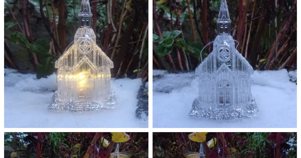 Sparkling Magpie : Gisela Graham LED Light Up Church Decoration