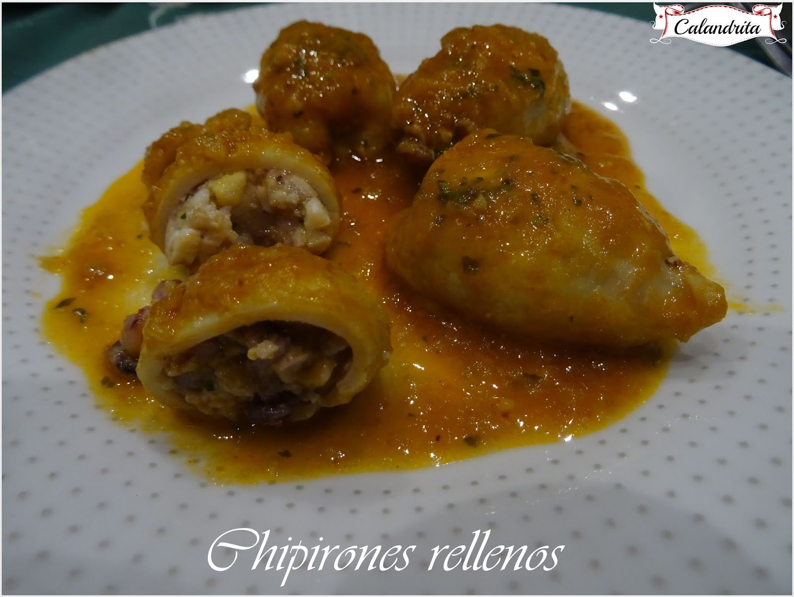 LA COCINA DE CALANDRITA: CHIPIRONES RELLENOS