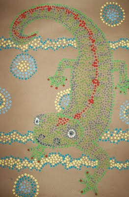 my artful nest: dot paintings