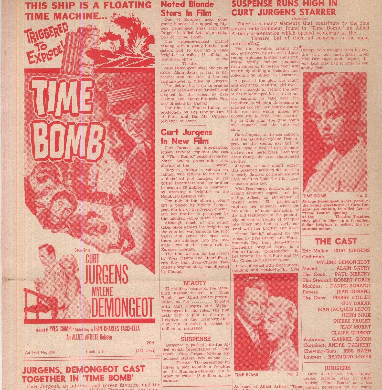 SUPERNATURAL THEATER: THE HEAD & TIME BOMB --- Creeps & Thrills at ...