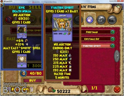 Choosing the Perfect Wand Pt. 1 and Mysterious Updates - Swordroll's ...