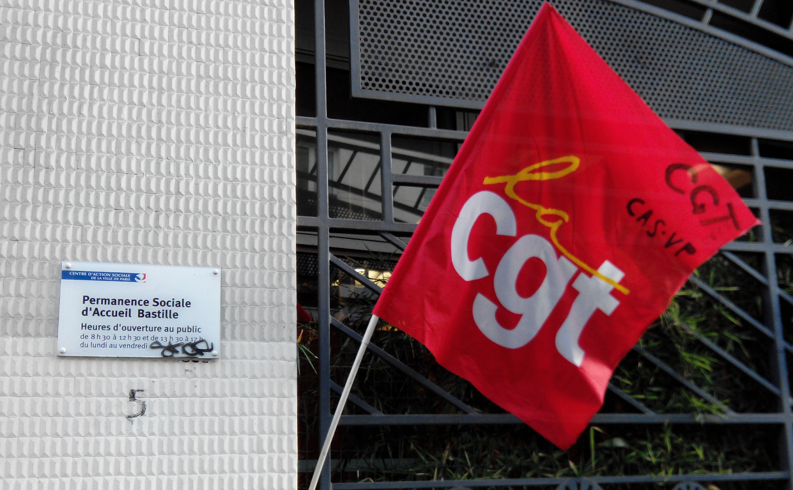 Le syndicat CGT des personnels du Centre d'Action Sociale de la Ville ...