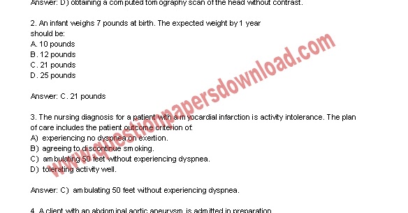 NCLEX RN QUESTION PAPERS DOWNLOAD