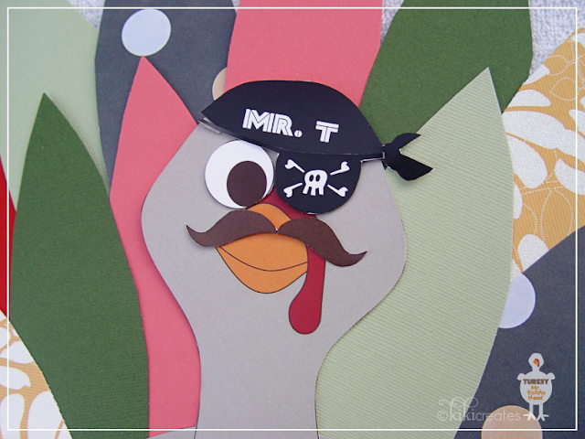 Mr. and Mrs. Turkey Potato Head {Free Downloads} - Kiki & Company