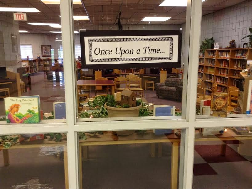 Library Displays: Once upon a time ...