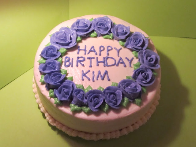 The Pastry Chef: Happy Birthday Kim!